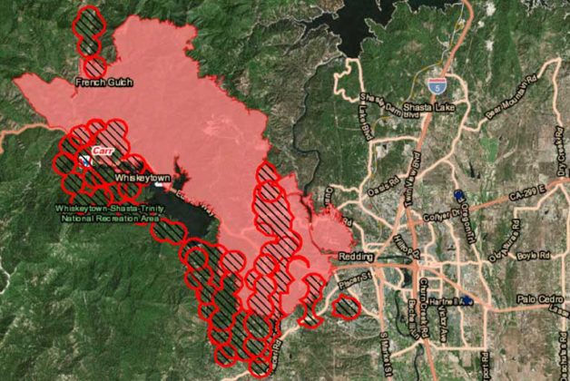 Carr Fire Continues to Rage-Update Saturday 7/28/18 | Wild Coast Compass