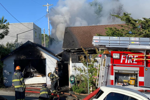 Structure Fire Causes Heavy Damage to Downtown Brookings Residence ...