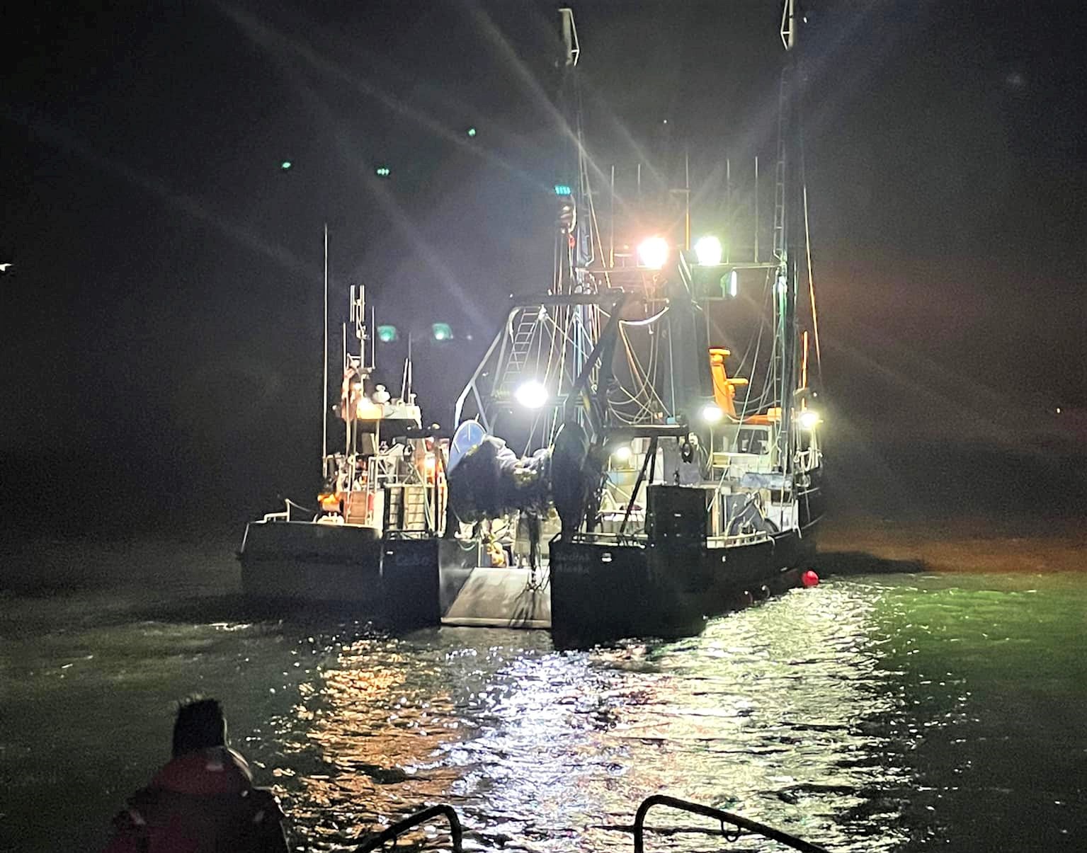 U.S. Coast Guard Tows Disabled Commercial Fishing Vessel Over 30 Miles ...