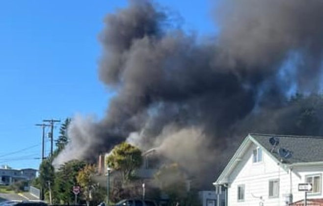 Structure Fire Causes Heavy Damage to Downtown Brookings Residence ...