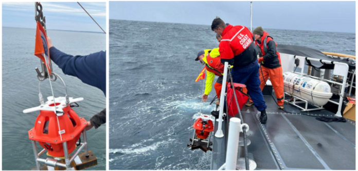 U.S. Coast Guard Assists the U.S. Geological Survey to Deploy Ocean ...